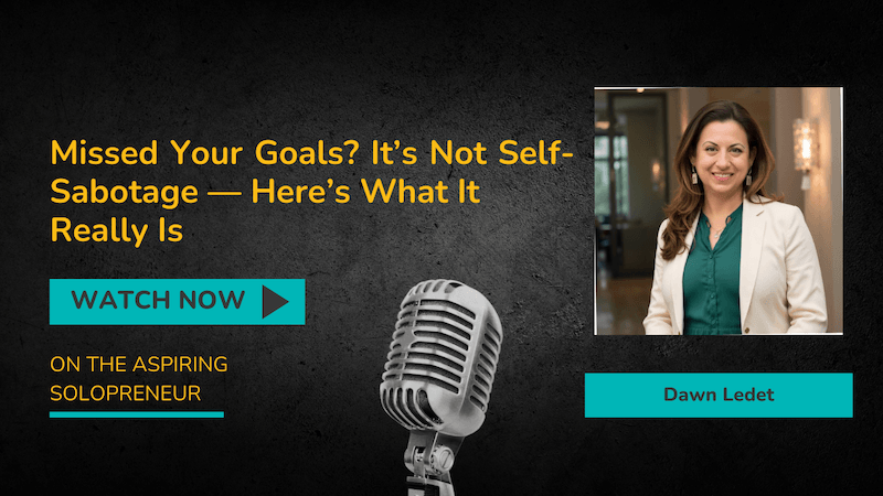 Missed Your Goals? It’s Not Self-Sabotage—Here’s What It Really Is